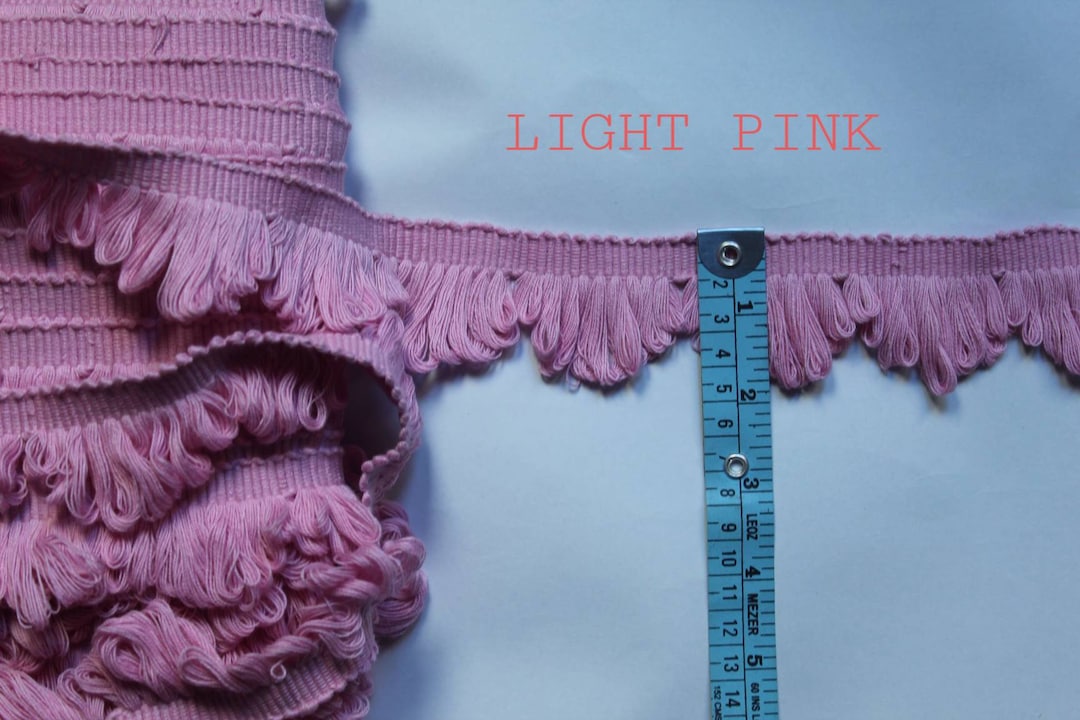 Fan Edge Trim Light Pink , Fan Edge, Lace, Lace and Trims, Trims by the ...
