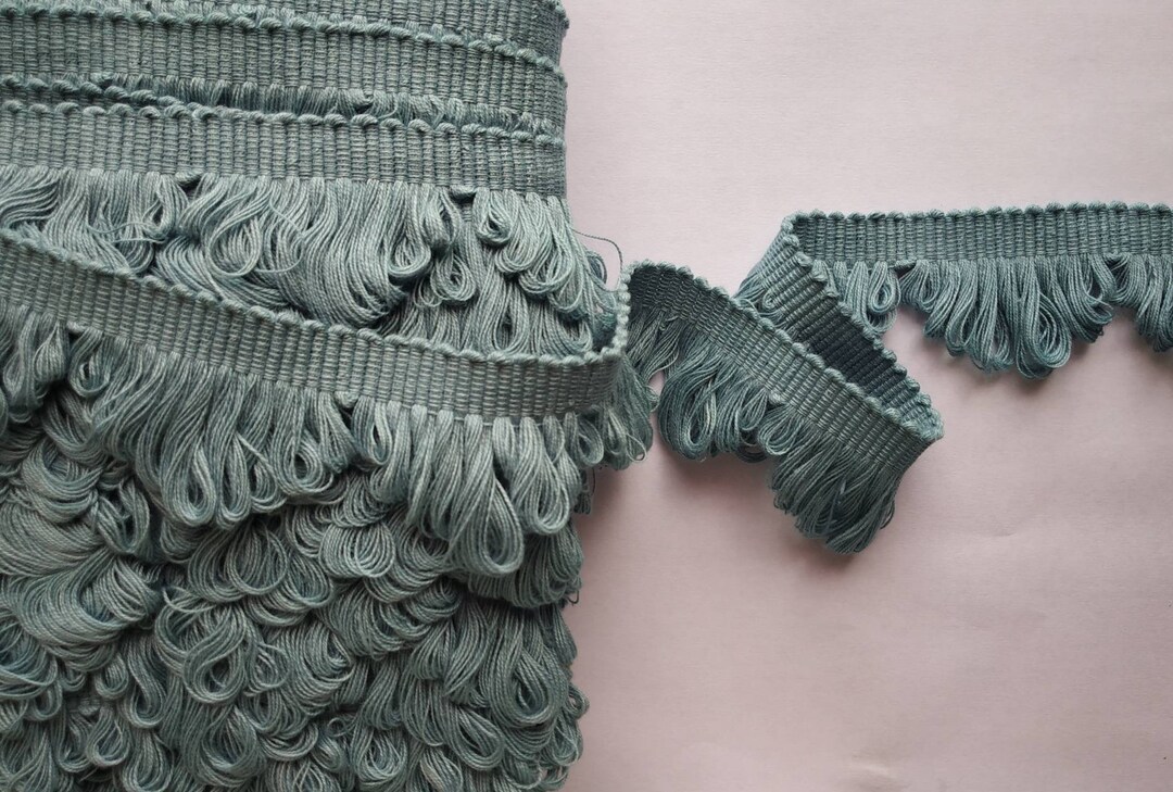 County Blue Fan Edge Trim, Fan Edge, Lace, Lace and Trims, Trims by the ...