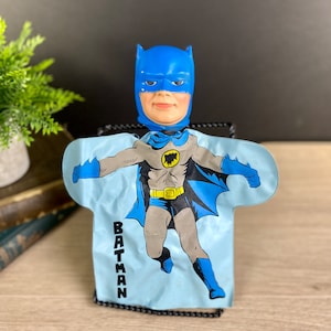 1966 Batman Hand Puppet Ideal Toys - Etsy
