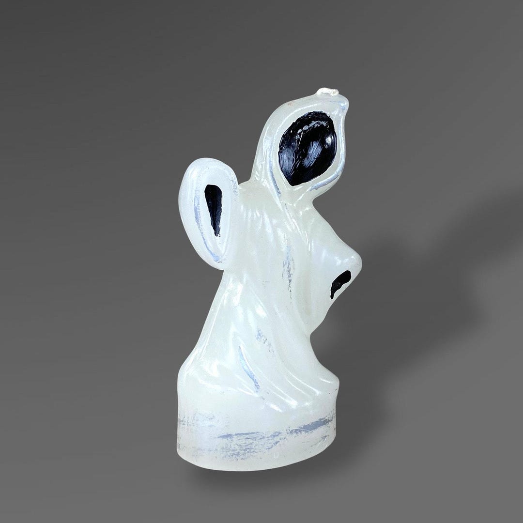 Vintage Ghost With Hood Candle - Never Lit! - Etsy