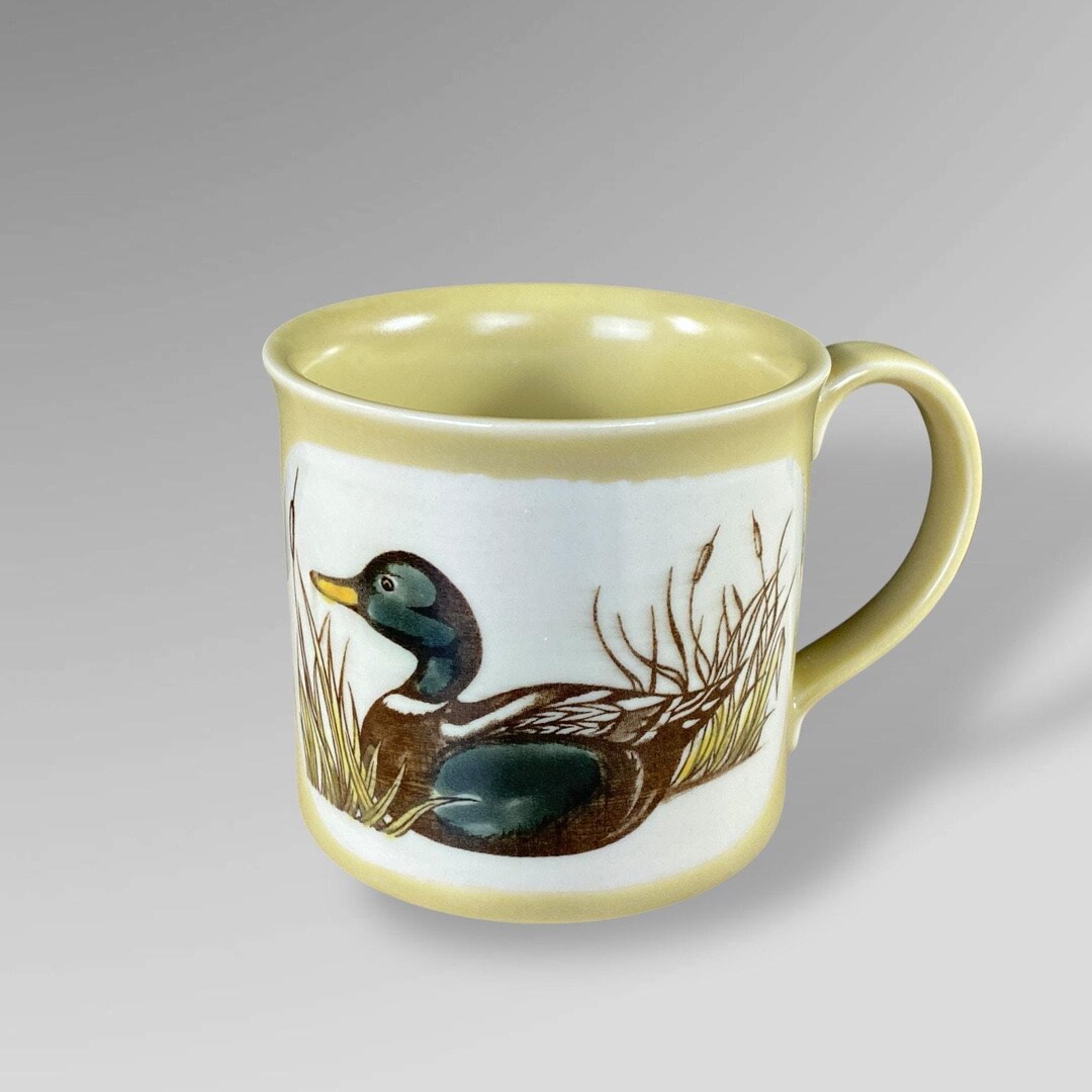 Otagiri Coffee Mug Cup Mallard Duck MCM Made in Japan Vintage - Etsy