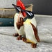 Beswick Penguins Mother Father Figurines Pair Red Umbrella 802 803 Made ...
