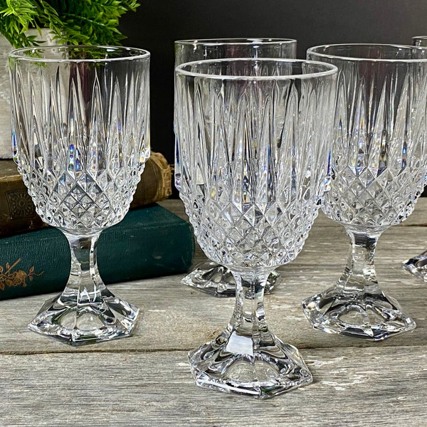 Fostoria Stratton Glasses - Etsy