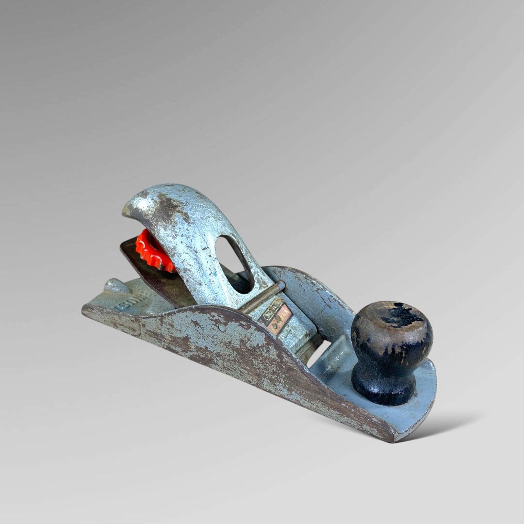 Vintage Stanley Handyman H1247 Wood Plane Carpenter Hand Tool 6 1/2 ...