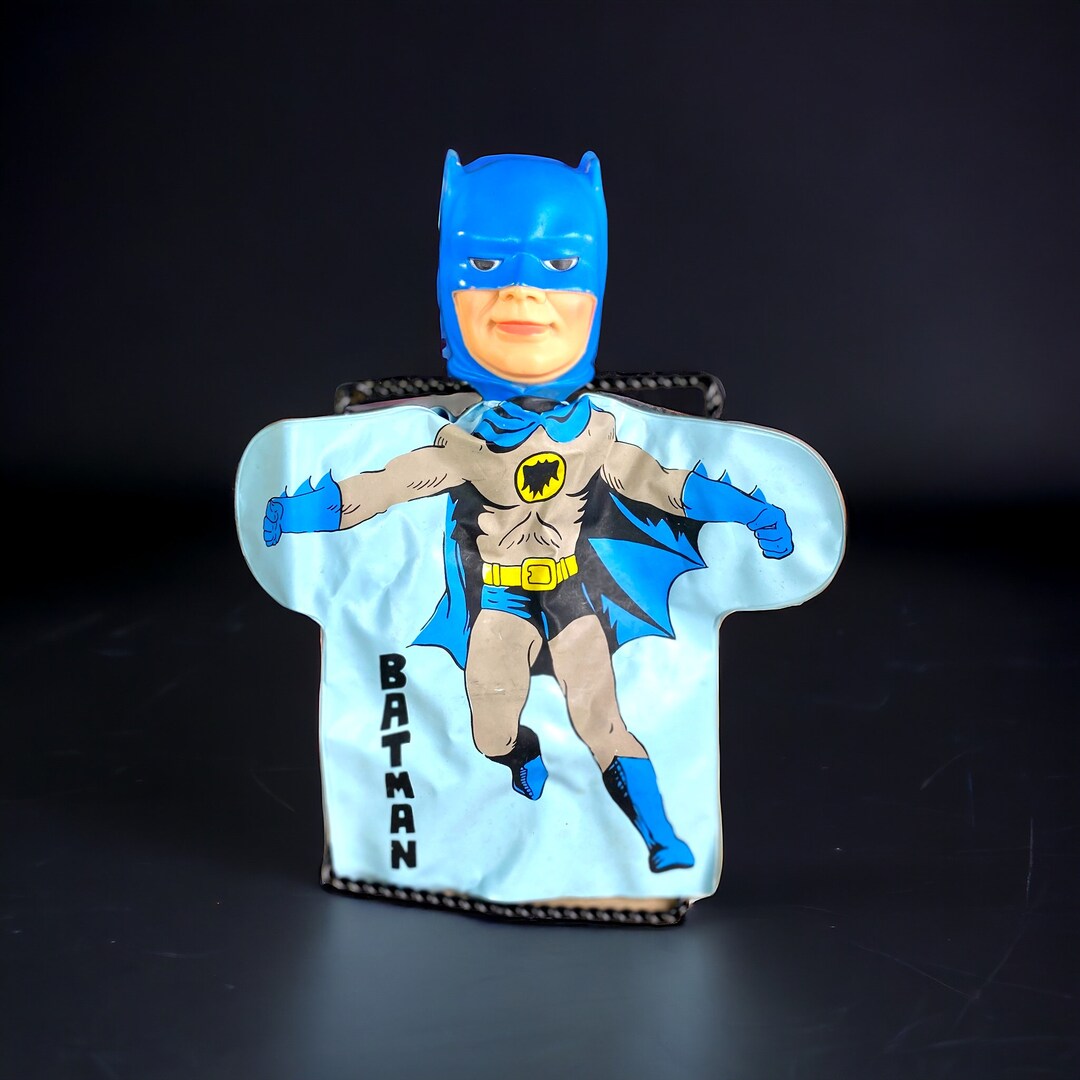 1966 Batman Hand Puppet Ideal Toys - Etsy