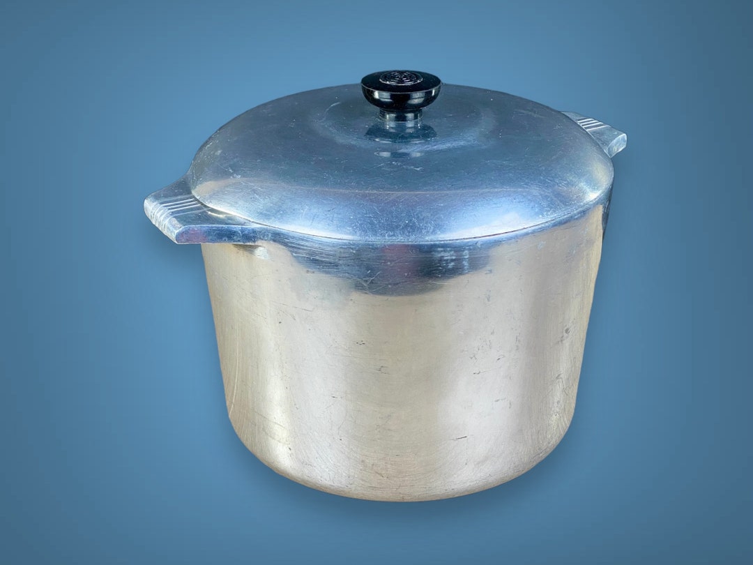 8 Piece Wagner Ware Sidney Magnalite Aluminum Cookware PLUS Cover W/no ...