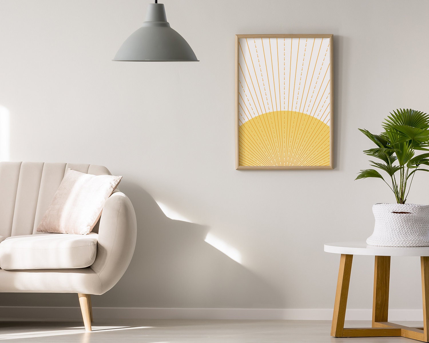 Sun Wall Art Modern Home Decor Digital Download Print - Etsy