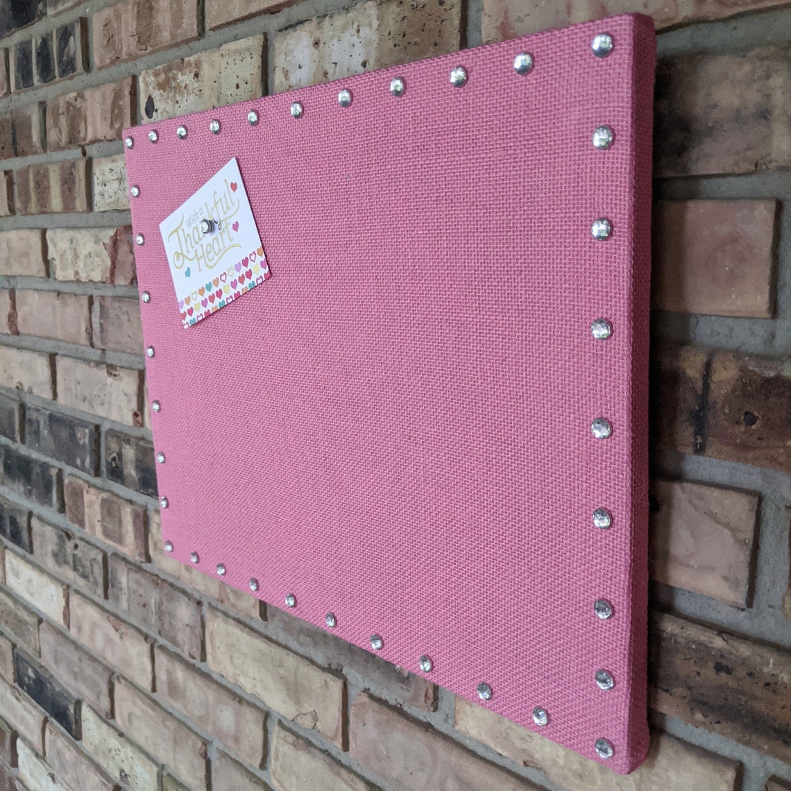 PINK Bulletin Board Magnetic Board Office Organizer - Etsy