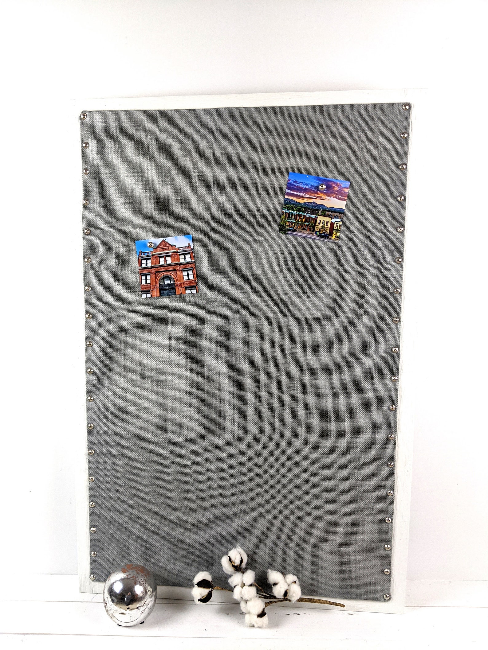Large 24 X 36 Inch Decorative Magnetic Memory Board Rustic | Etsy