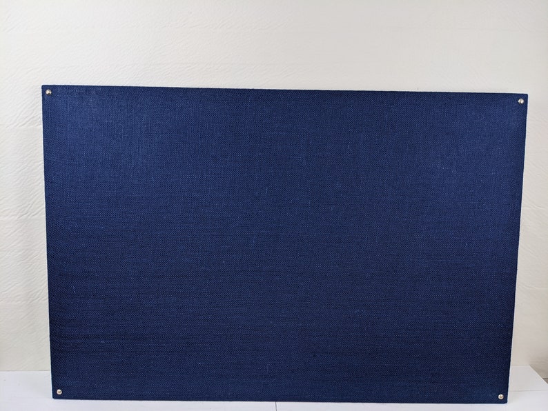 Large 24 X 36 Premium Navy Blue Burlap Magnetic | Etsy