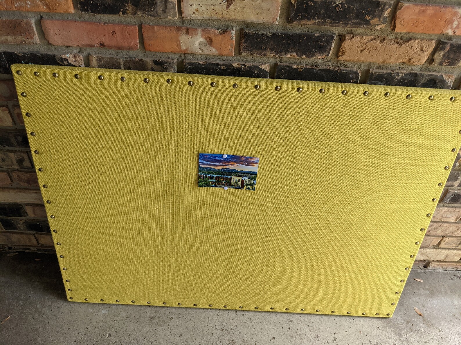 YELLOW Cork Board Bulletin Board Pin Board for Wall Home - Etsy