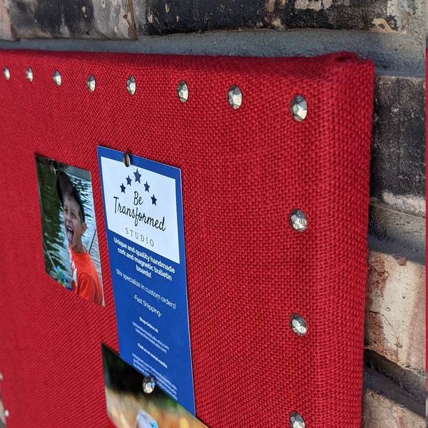 Burlap Pin Board - Etsy