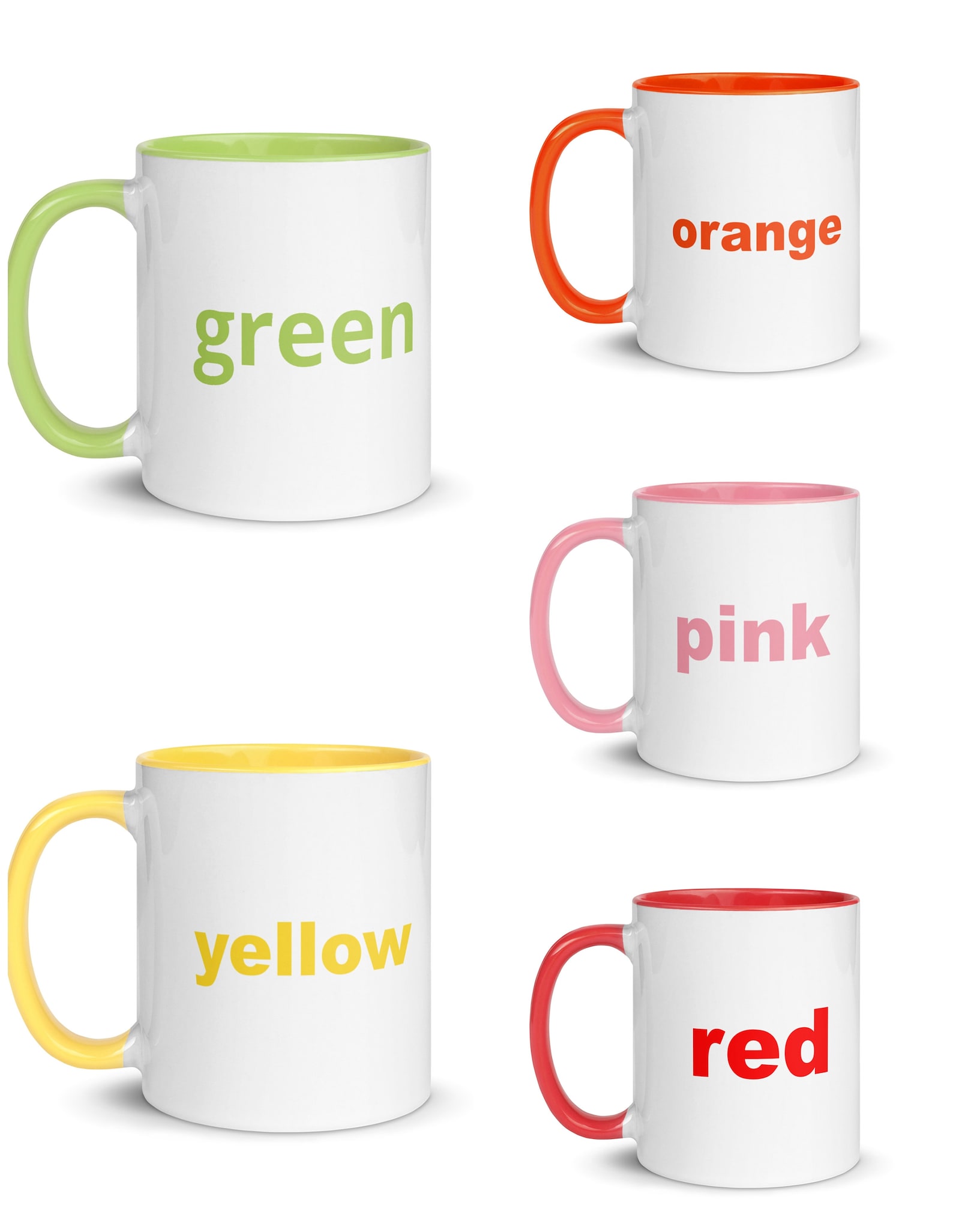 Yiddish Saying Gut Shabbos Hebrew Letters Colored Mug, Jewish 11 Oz ...