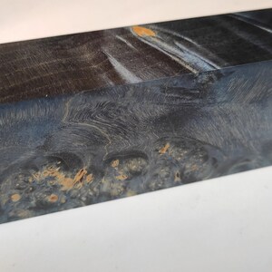 Stabilized Blue Maple Burl for Knife Handles 3045130 Mm N 252 - Etsy