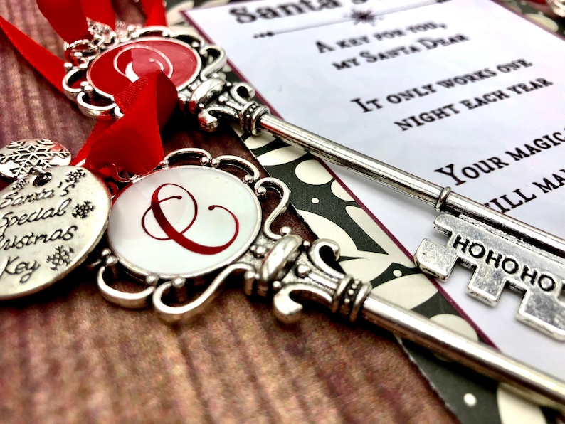 Magic Santa Key With Free Personalization and Poem ! - Etsy