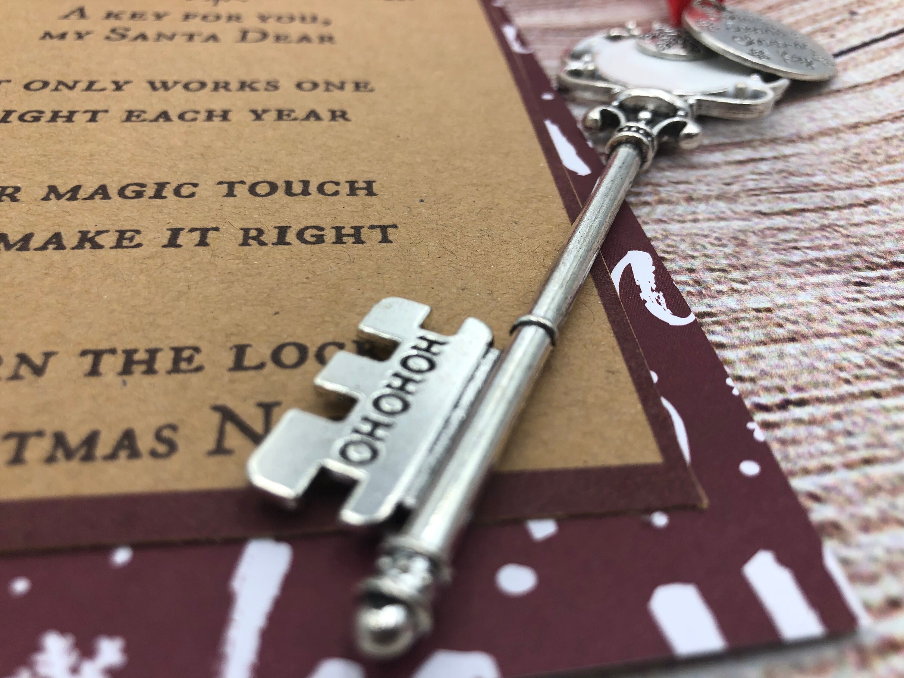 Magic Santa Key With Free Personalization and Poem ! - Etsy