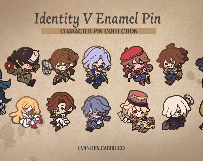 Identity V Chibi Stickers - Etsy