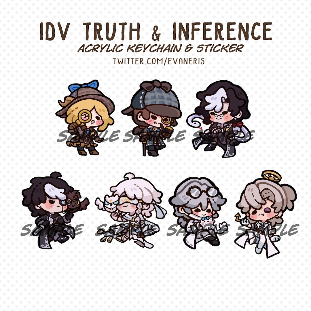 Identity V Truth & Inference Keychains - Etsy