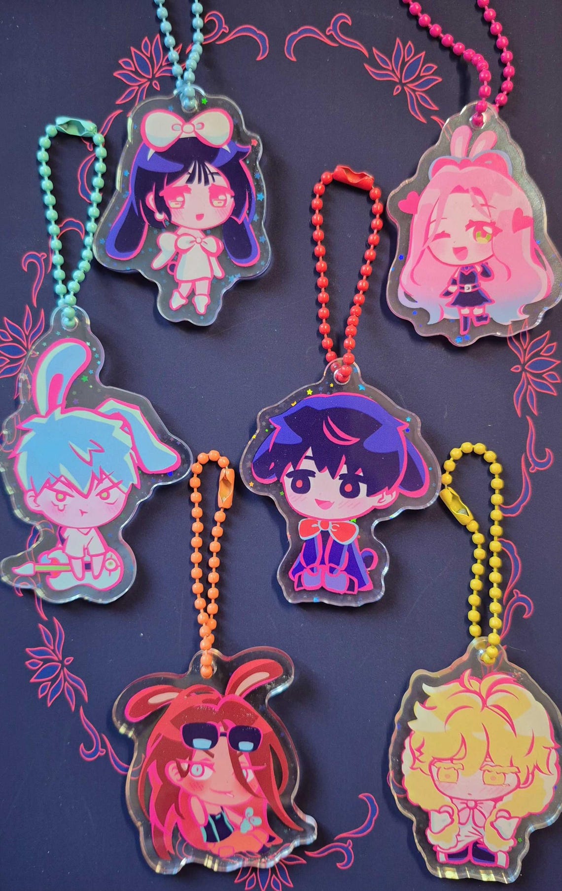 Alien Stage Charms and A6 Sticker Set - Etsy