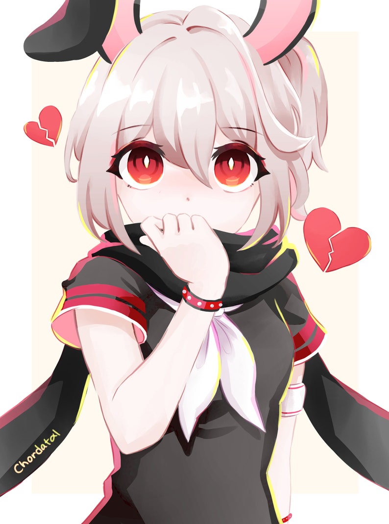 Bunny Girl Art Prints Original Work - Etsy