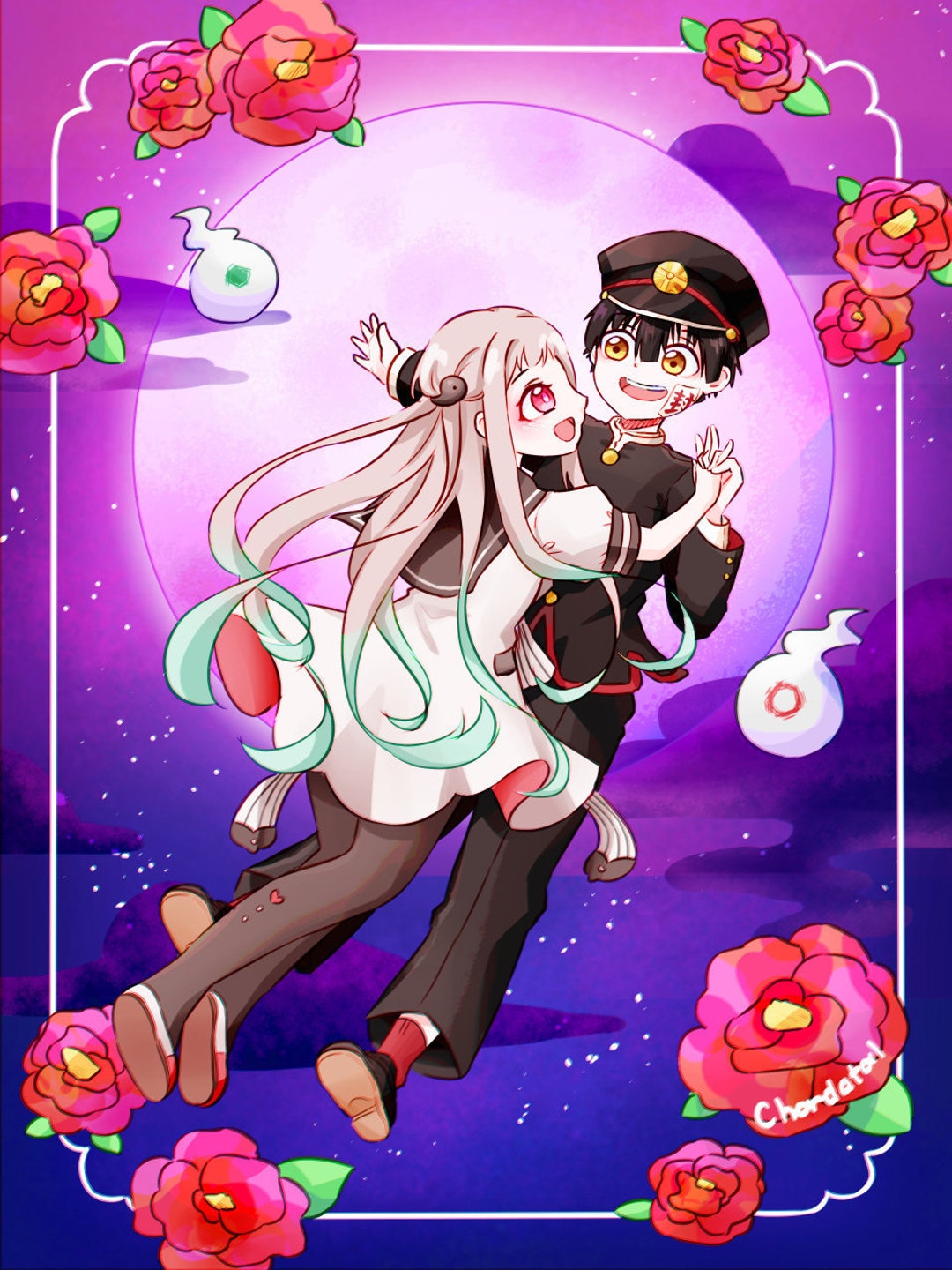 A Trip to the Moon Hanako Art Print - Etsy