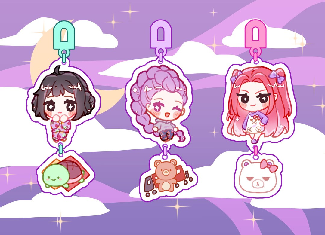 Pajama Huntrix Charms - Kpop Hunters/kdh - Etsy
