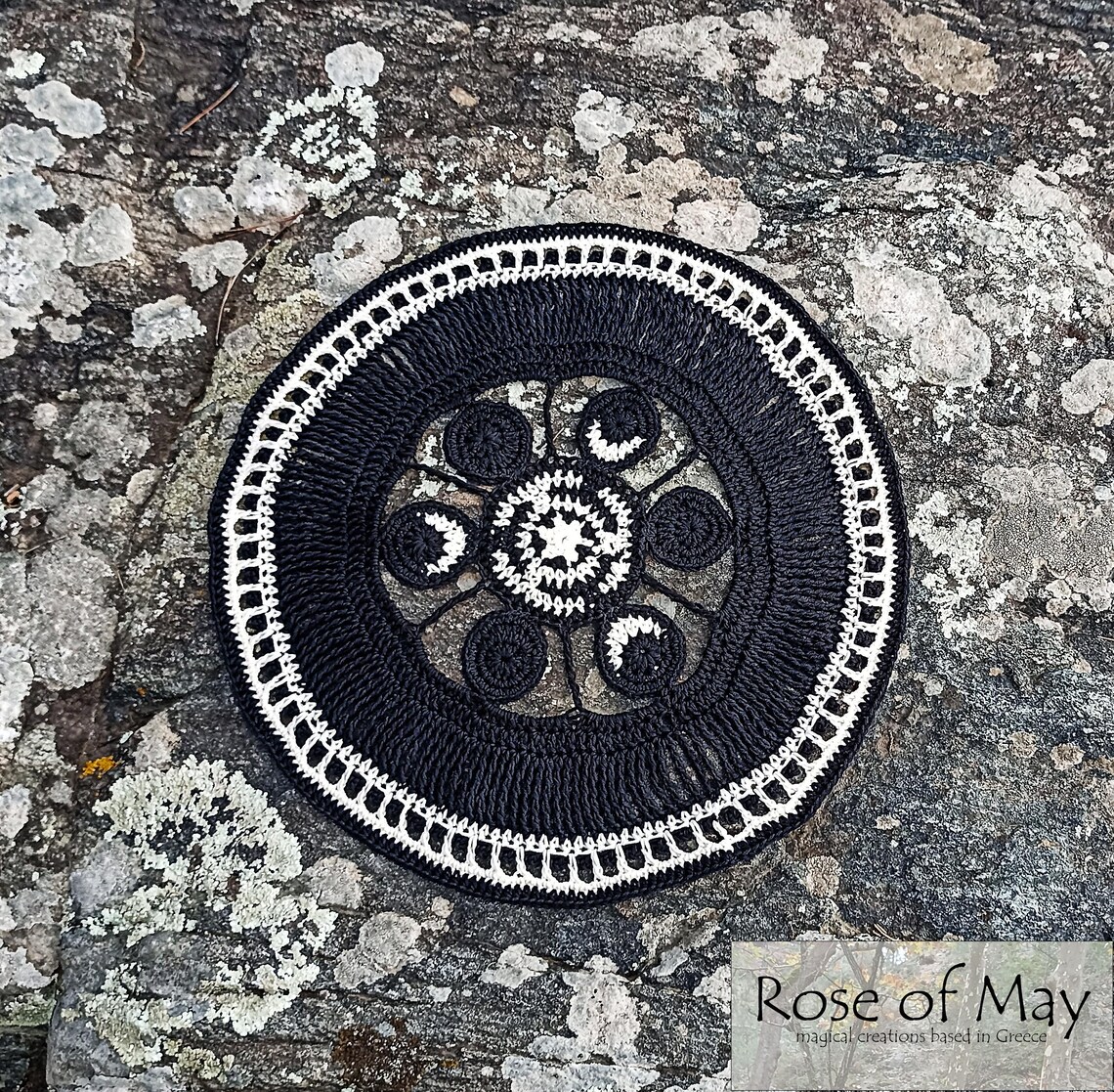 Hecate Altar Cloth Digital Crochet Pattern With Detailed Photo ...