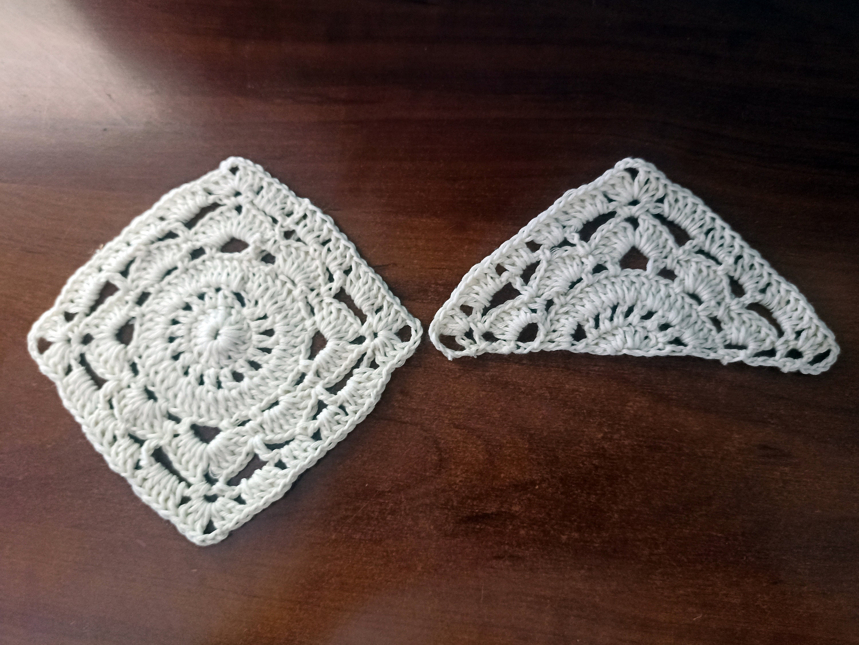 Willow Triangle Granny Crochet Pattern Digital Pdf With Photos - Etsy