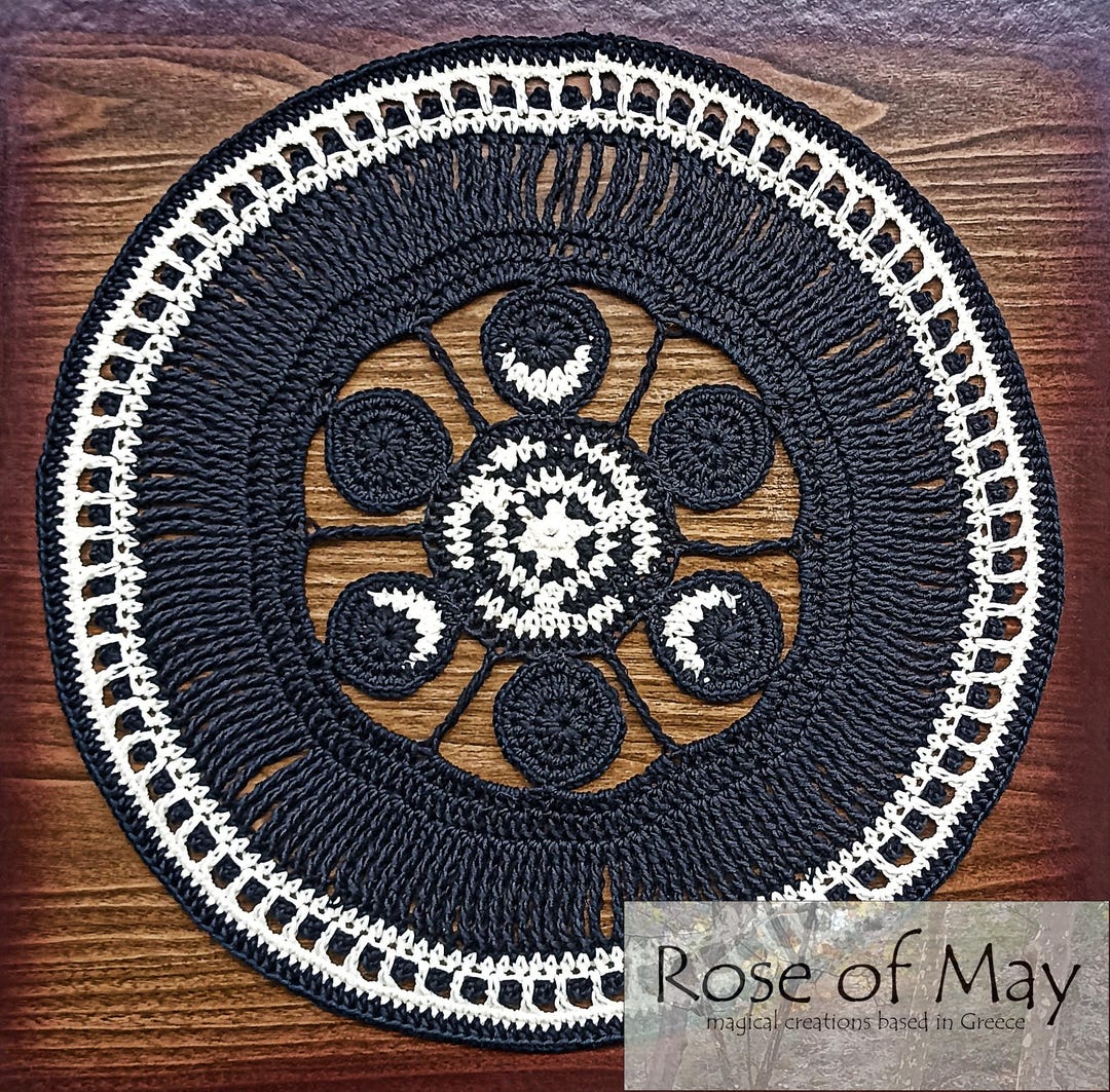 Hecate Altar Cloth Digital Crochet Pattern With Detailed Photo ...