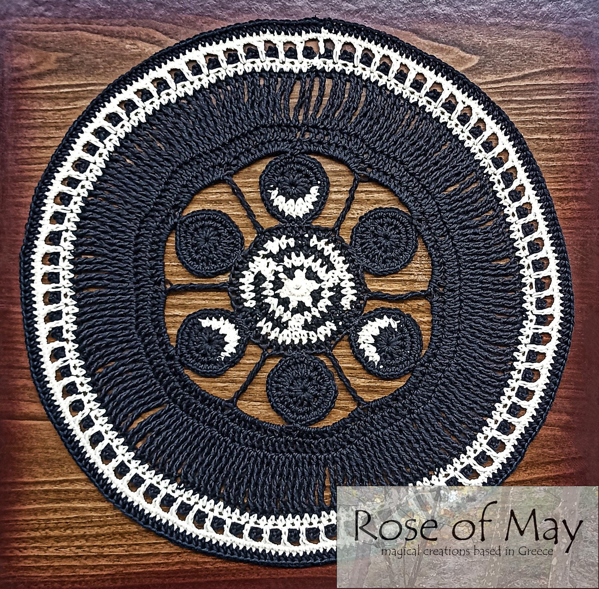 Hecate Altar Cloth Digital Crochet Pattern With Detailed Photo ...