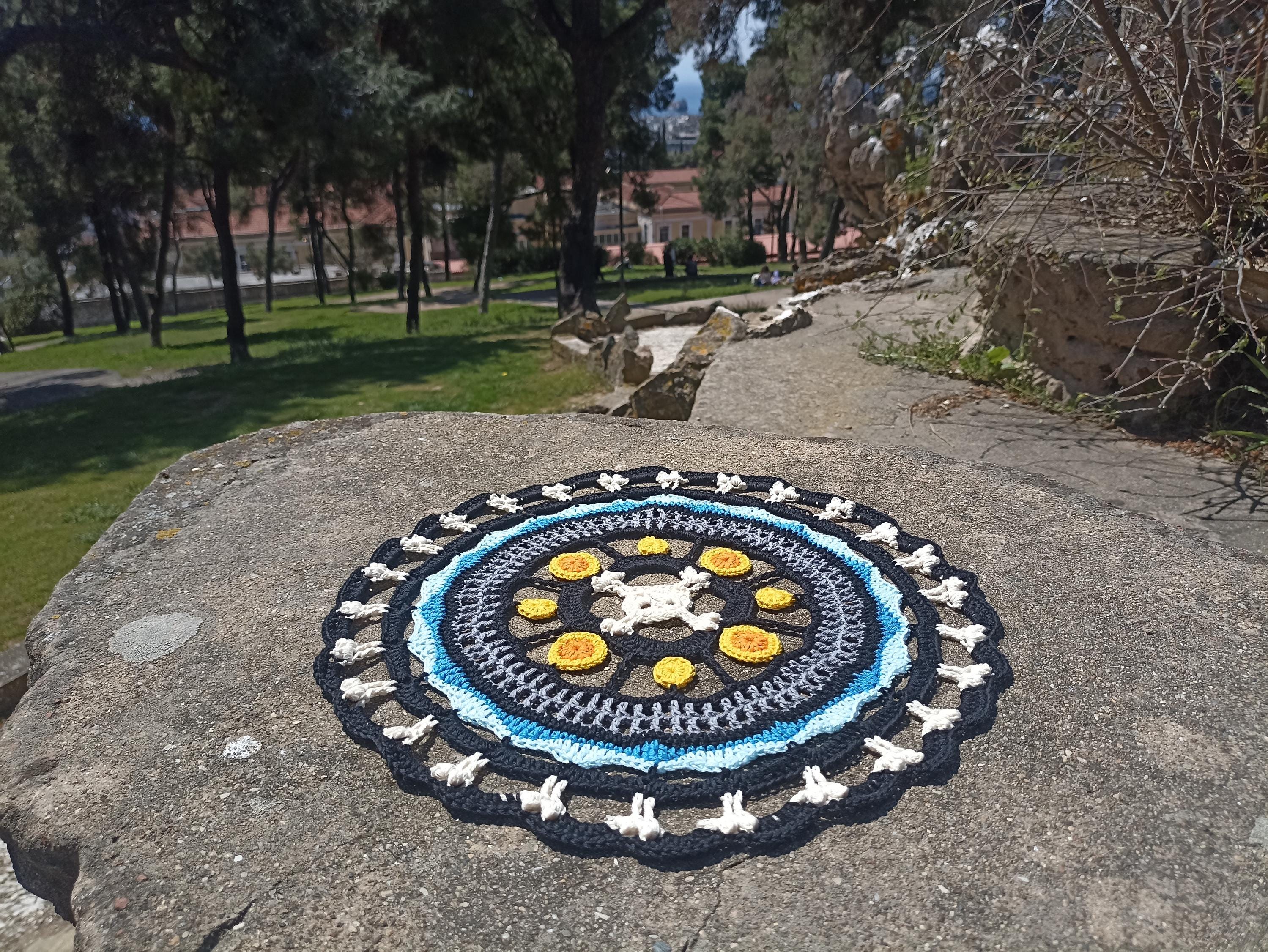 Pirate Mandala Digital Crochet Pattern With Detailed Photo Instructions ...