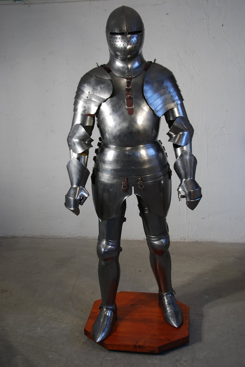 Complete Medieval Historical Knight Armor From Middle of 15th Century ...