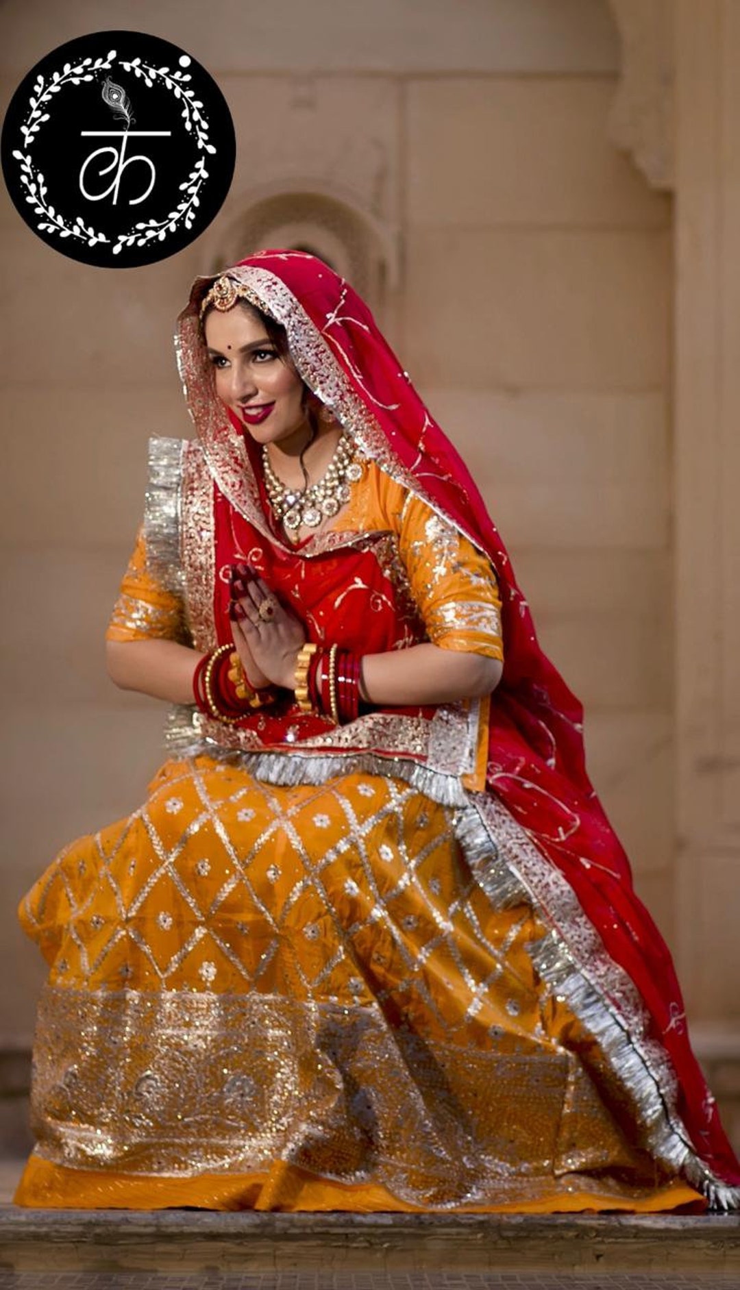 Get This Full Look Indian Traditional Rajputi Poshak Rajasthani