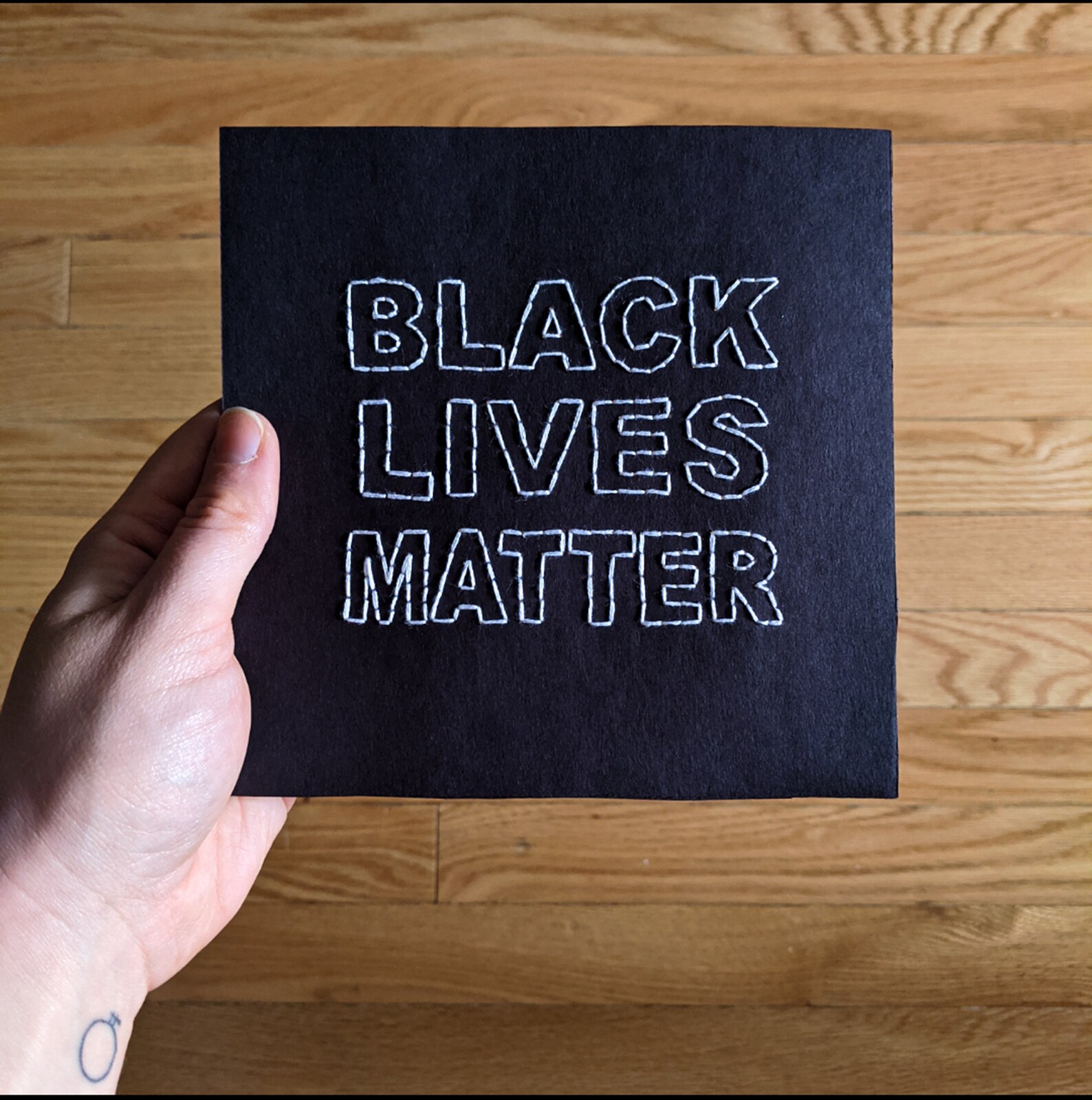 BLM PDF Embroidery Pattern - Etsy