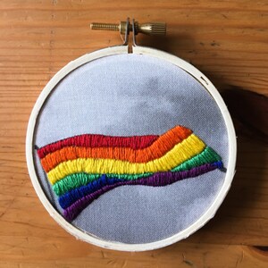 Pride Embroidery Kit Embroidery Kit for Beginners Learn Hand Stitch Diy ...