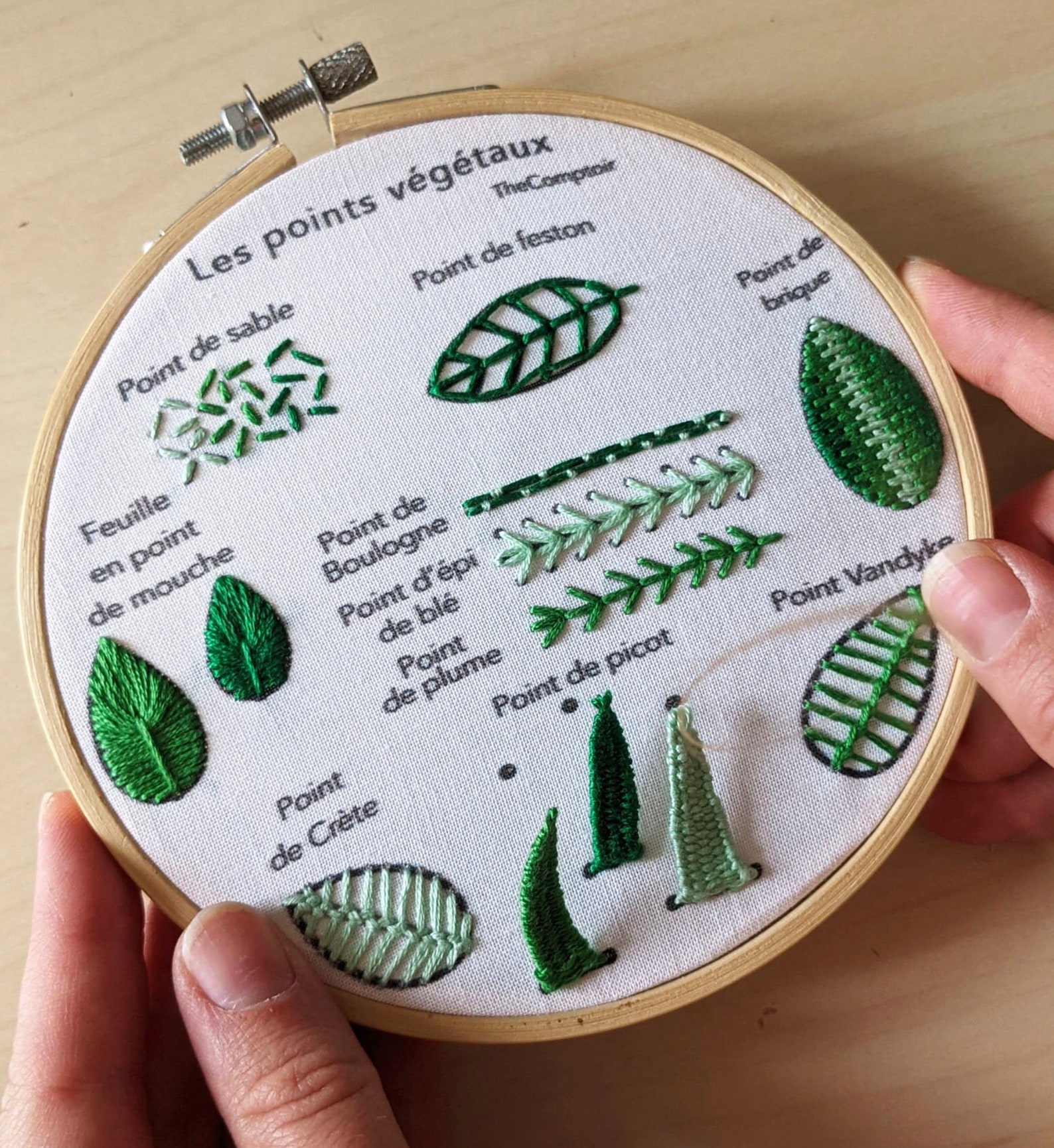 Triple Embroidery Learning Kit Learn 30 Embroidery Stitches - Etsy