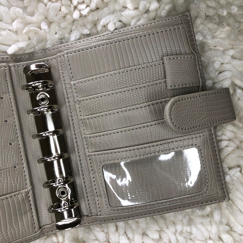 A7 Budget Binder Wallet, Cash Envelopes, Budget Binder Stir Me Up, Grey ...