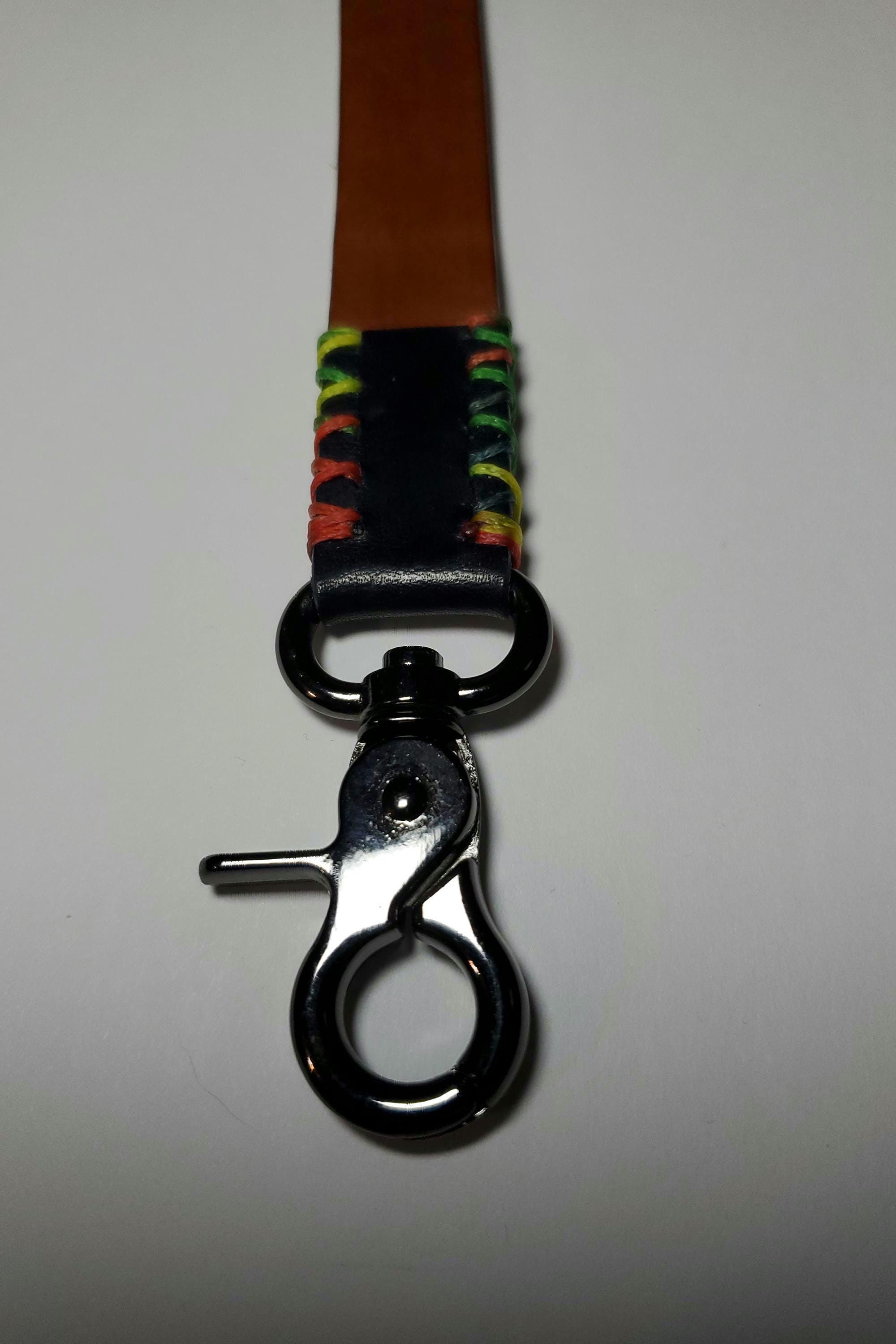 Full Grain Leather Key Chain - Etsy
