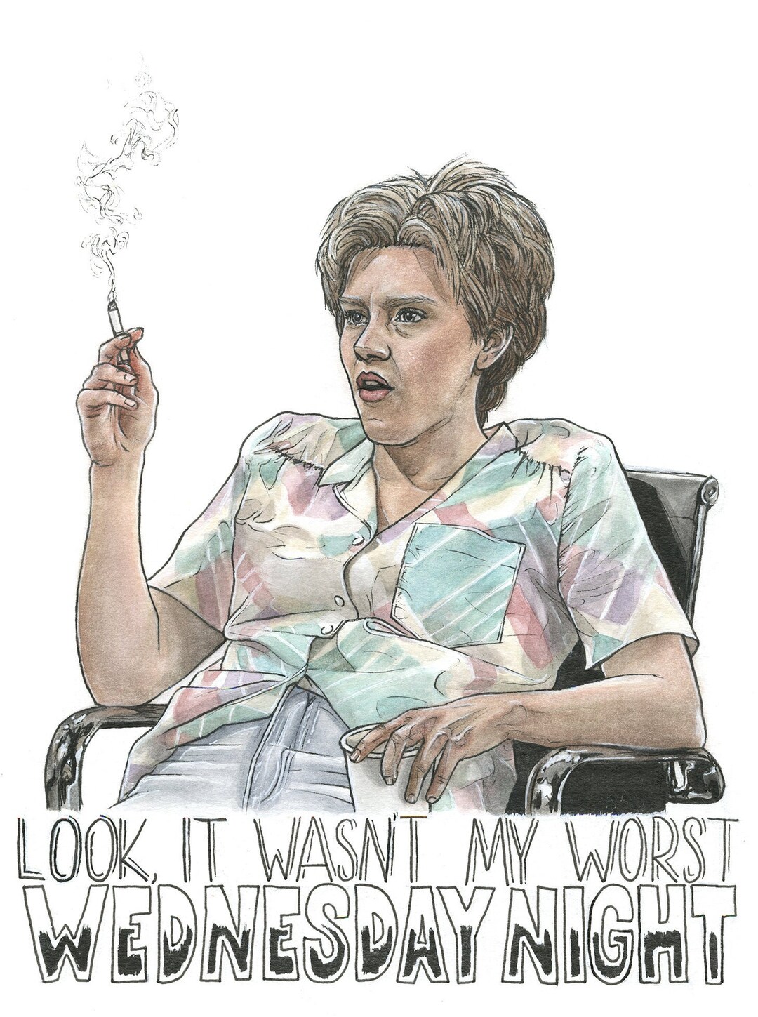 Rafferty Original Watercolor Painting - Etsy