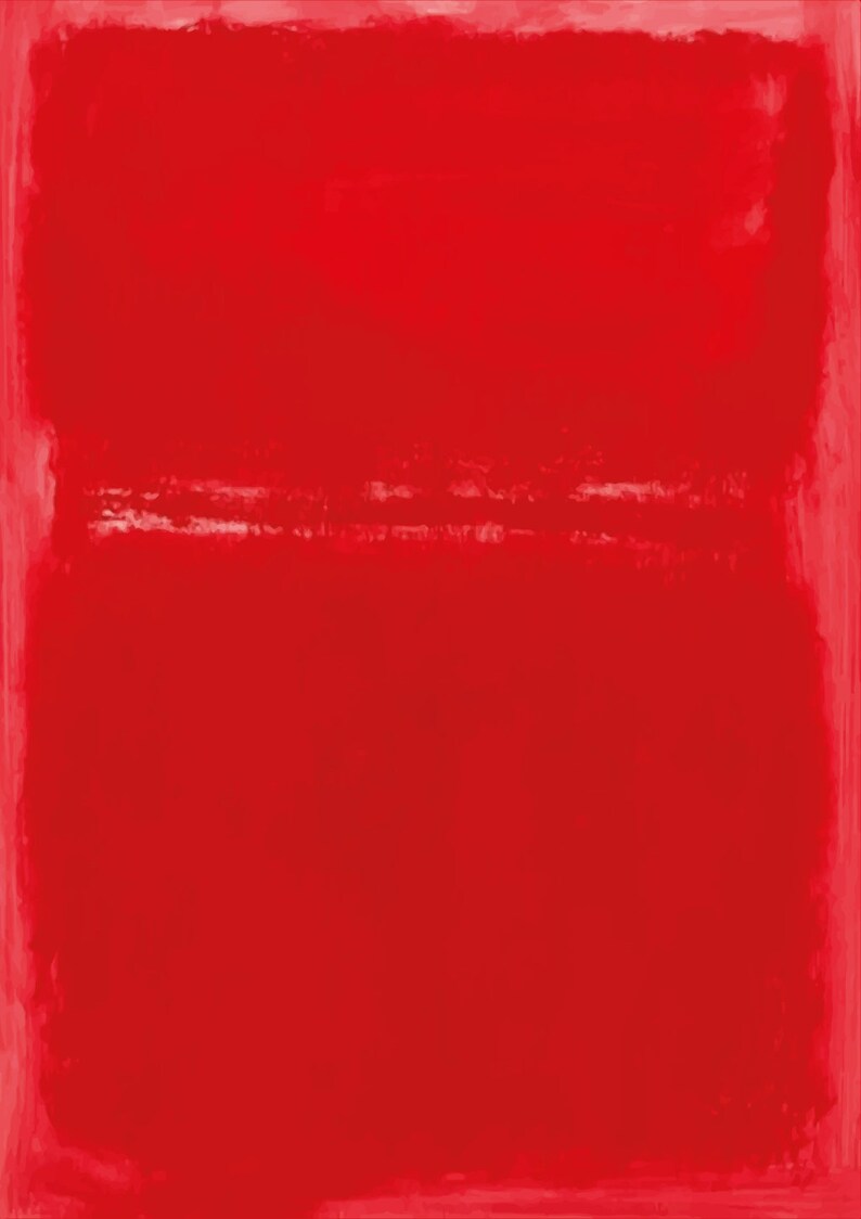 Last Rothko Mark Rothko 1970 Iconic Rare Modern - Etsy
