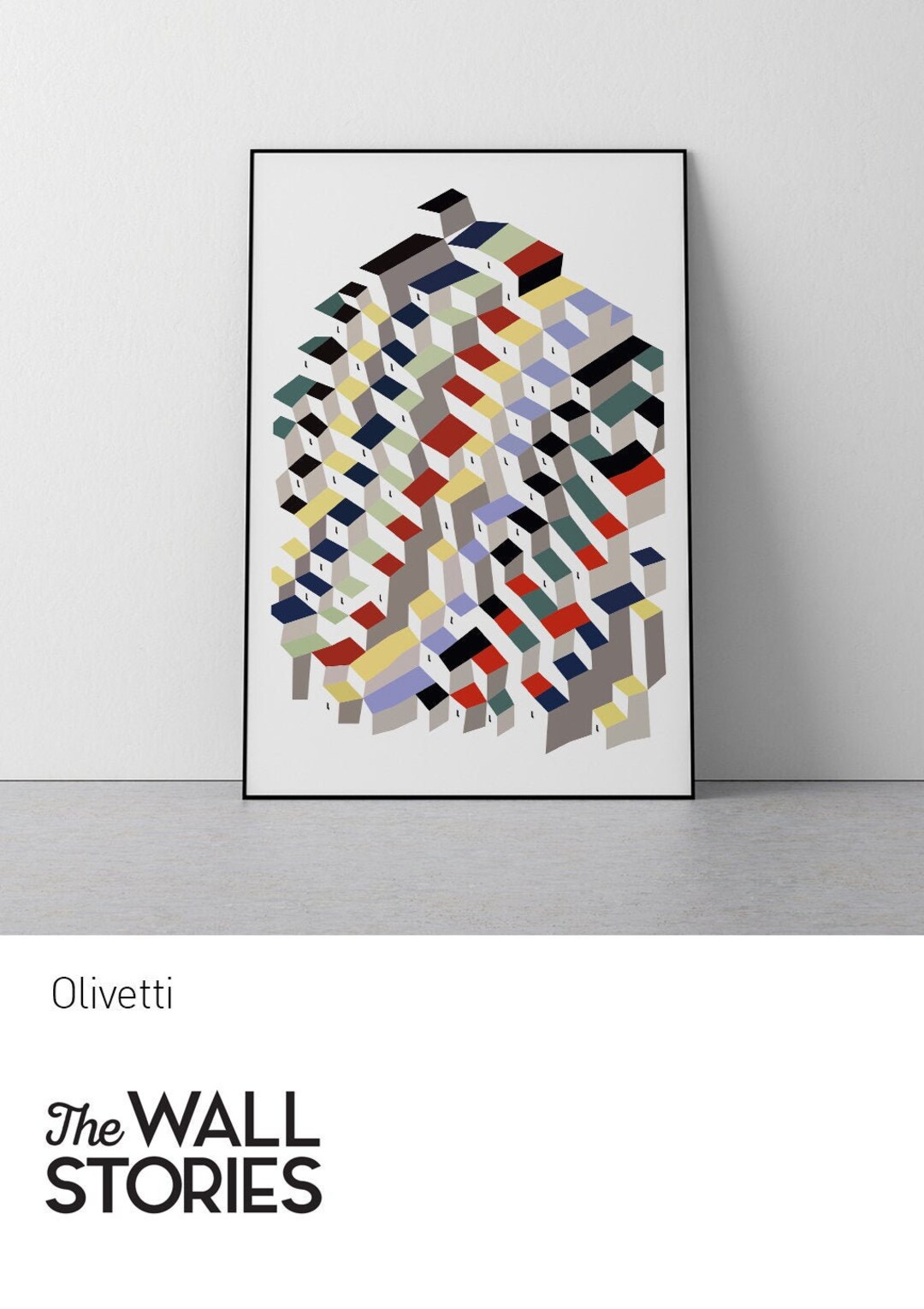 Olivetti, Giovanni Pintori ,1958, Poster Advertisement, Mid Century ...
