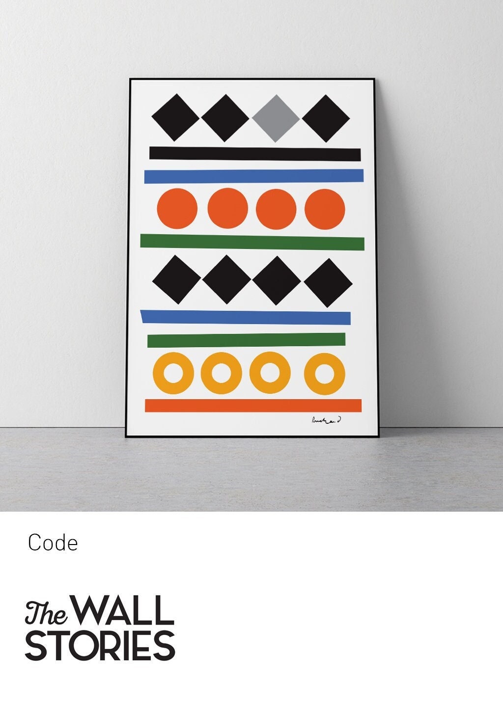 Paul Rand Ibm Poster