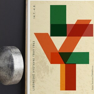 Constructivism, Typographic Colourful Mid Century Art, Geometric Art ...