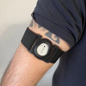 Dexcom G7 Wear Black Rubber Band With Sensor Holder - Etsy