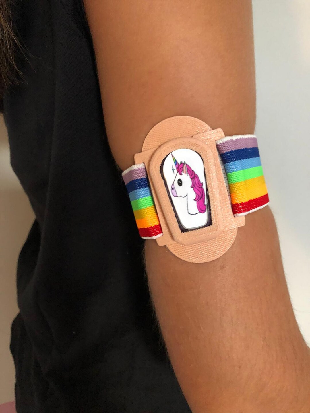 Dexcom G6 Wear Rainbow Band Made of Rubber With Sensor Support - Etsy