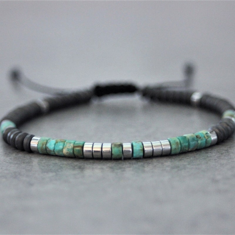 Mens Stone Bracelet - Etsy
