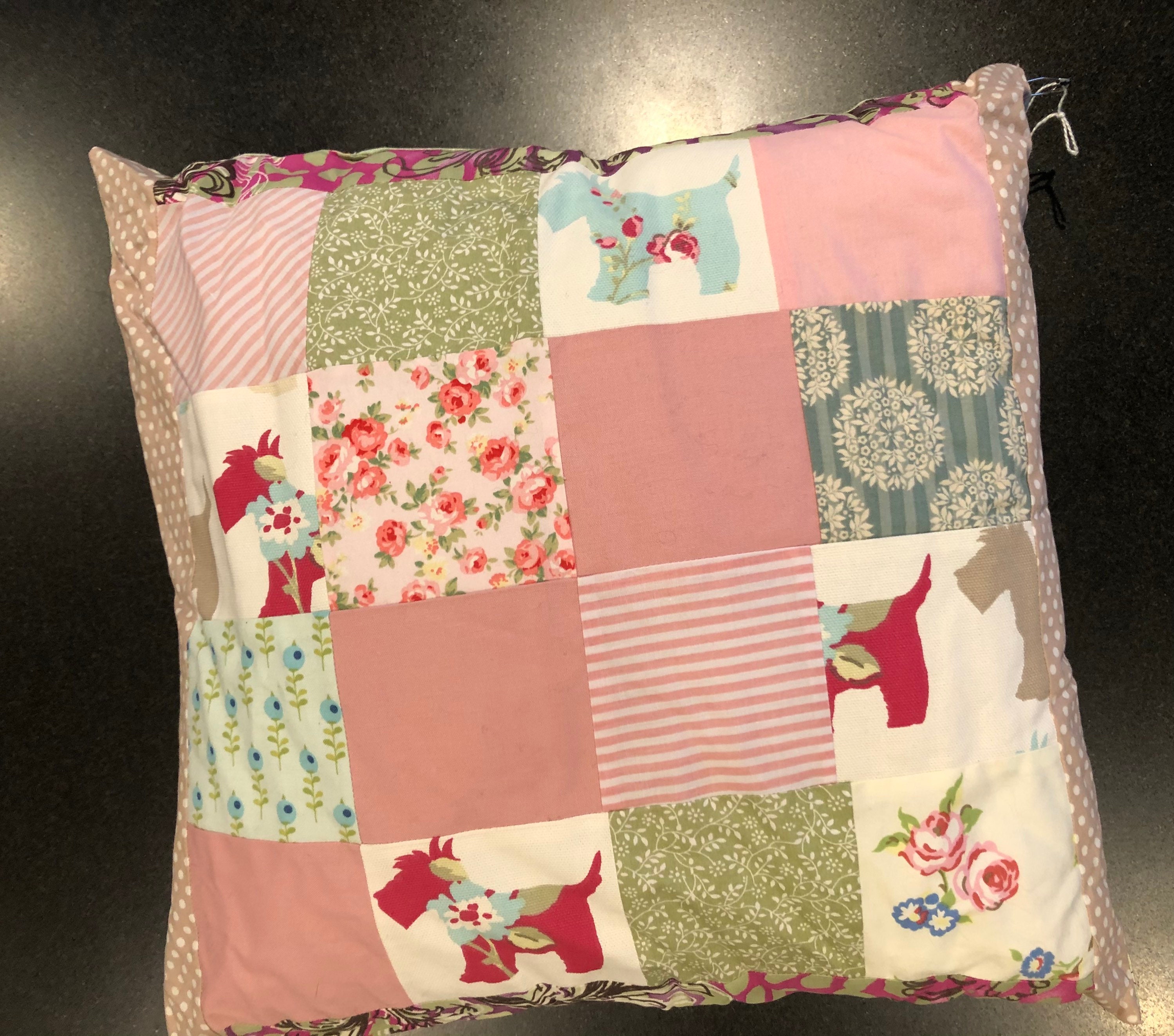 Patchwork Cushion - Etsy