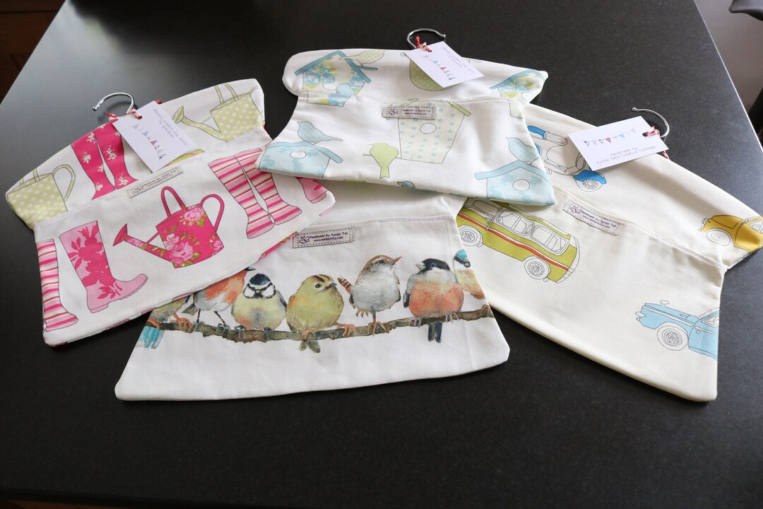 Handmade Fabric Peg Bags - Etsy UK