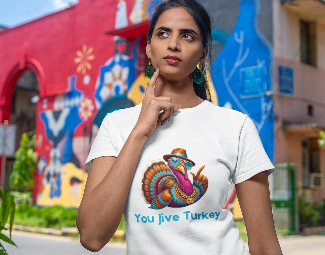 Vintage You Jive Turkey Throwback T-shirt Retro 70s Inspired Unisex Tee ...