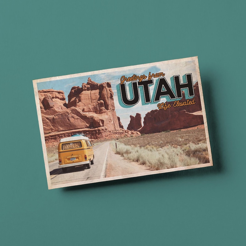 Utah Postcards - Etsy